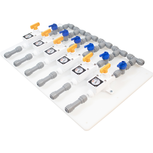 Duotight Draft Regulator Board | Gas Manifold | 6 Way – Oregonized Brewing