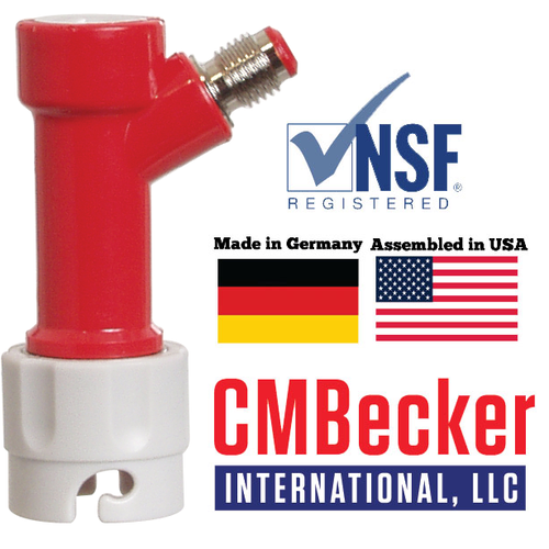 CM Becker Pin Lock Quick Disconnect (QD) - 2 Pin Gas In - Threaded ...